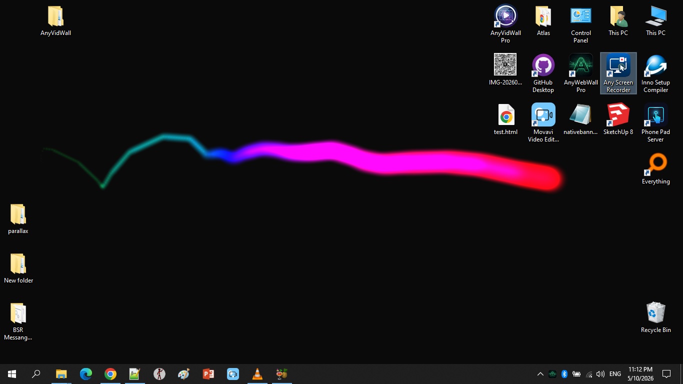 Interactive Mouse Cursor Trail - Live Wallpaper [1080p]